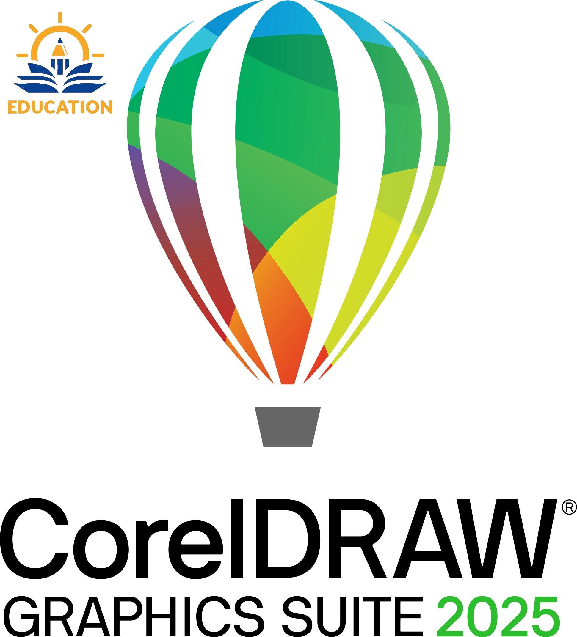CorelDRAW Graphics Suite 2025 Education Perpetual License (incl. 1 Yr CorelSure Maintenance)(1-4 ...